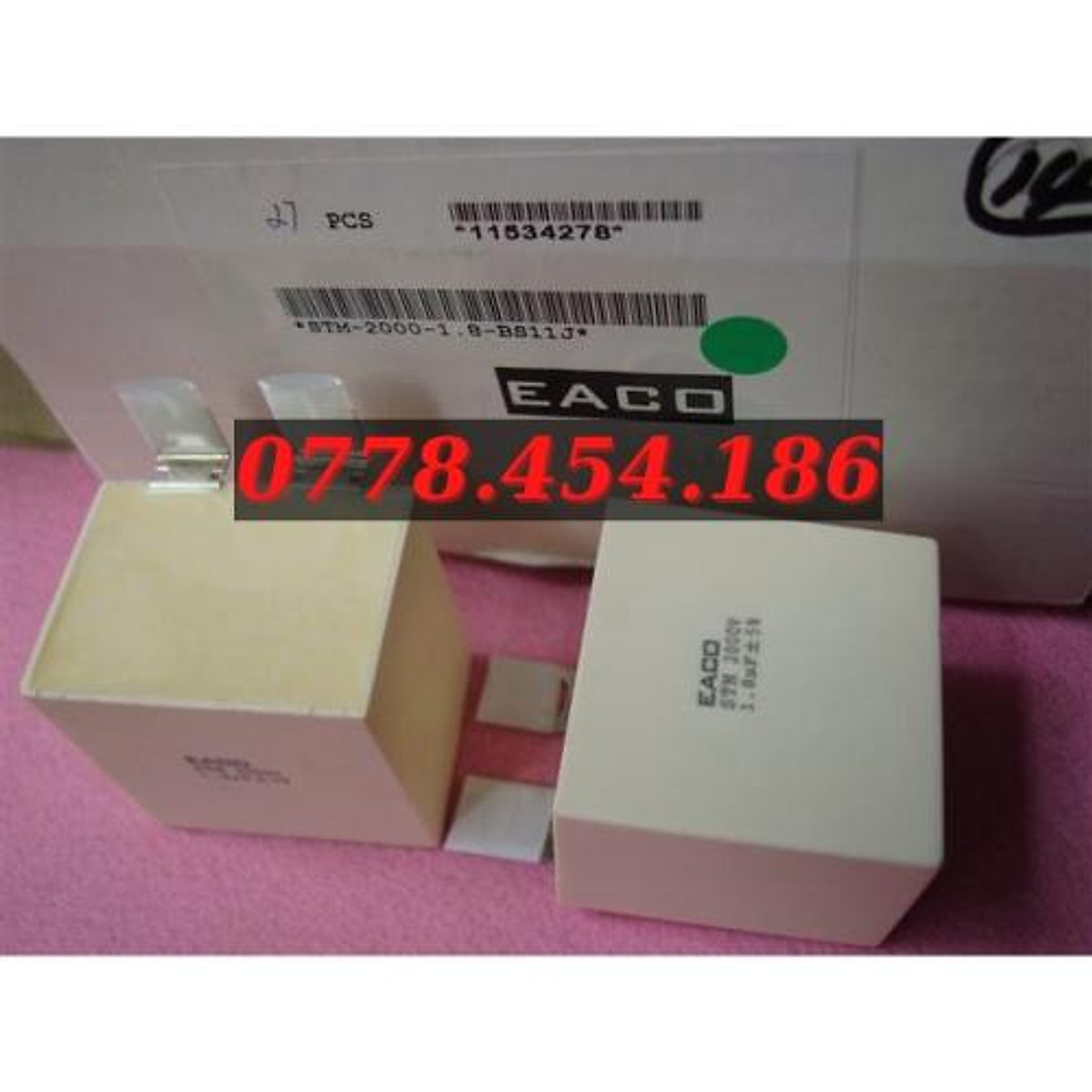 Mua 1 Tụ Điện Eaco STM 2000V 1.8 UF Generation 2UF Không Cảm Ứng Điện Áp Cao