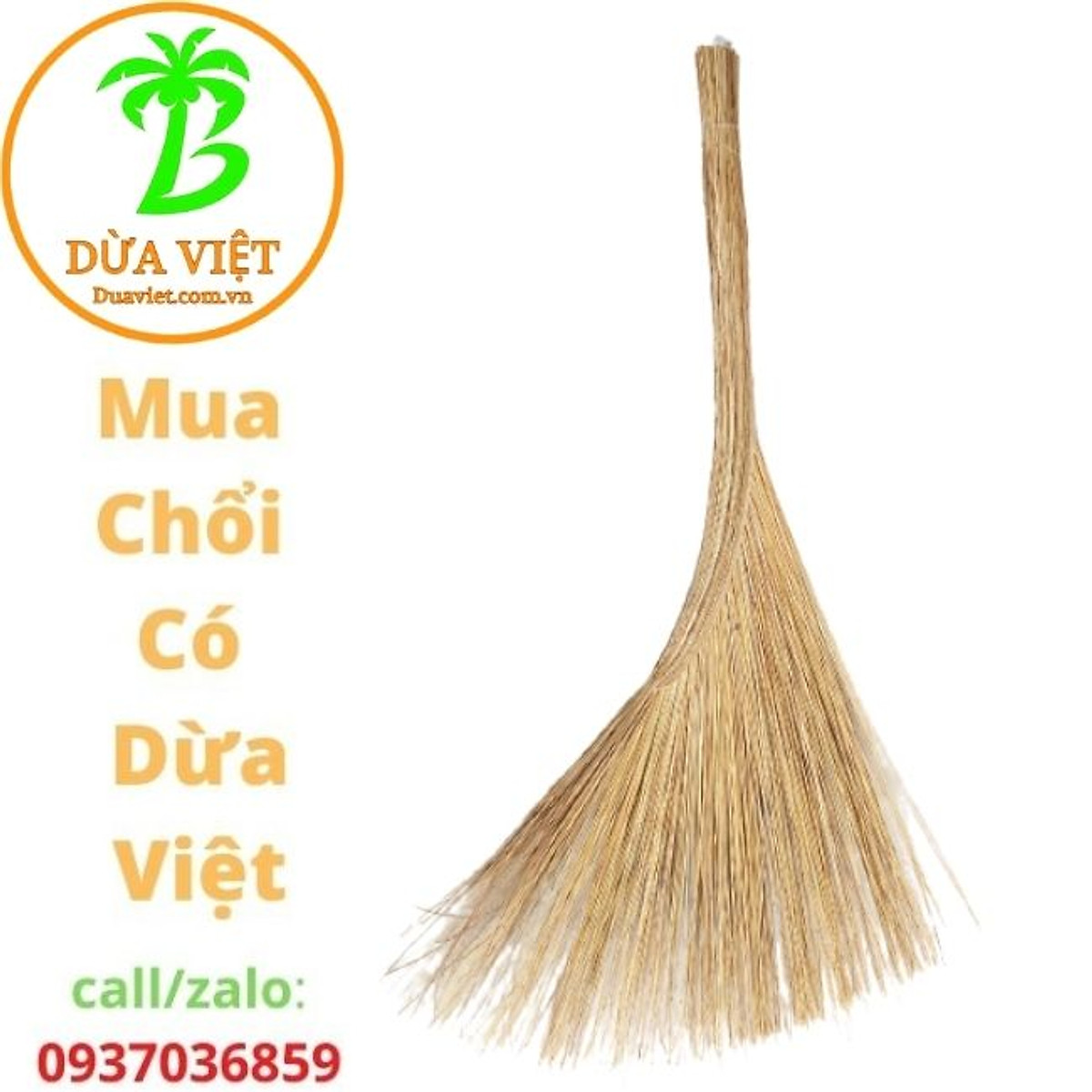 Mua Chổi cọng dừa tại DỪA VIỆT XƯỞNG CHỔI CỌNG DỪA