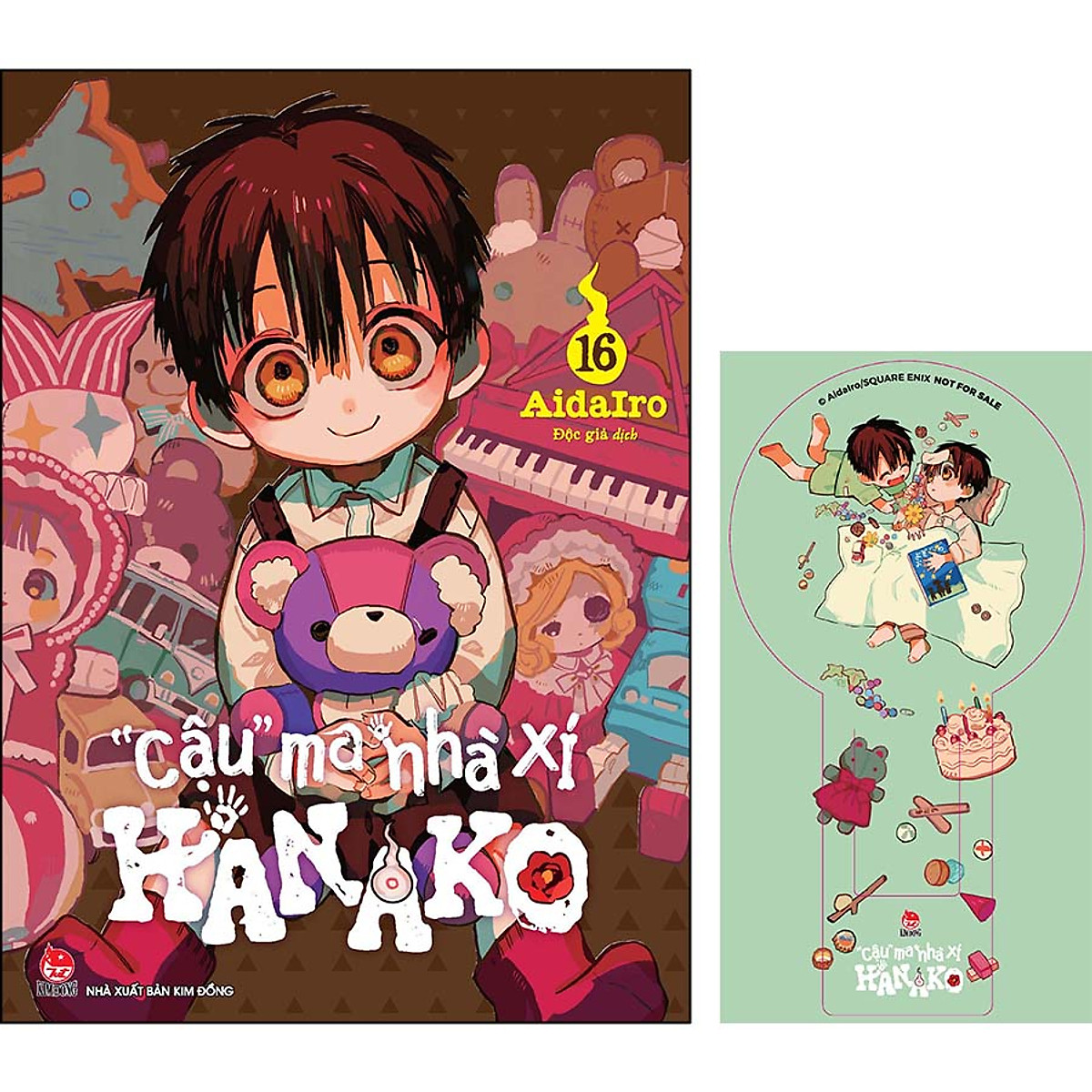 Mua Cậu Ma Nhà Xí Hanako Tập 16 [Tặng Kèm 1 Trong 2 Mẫu Bookmark Cài PVC] tại Tiki Trading