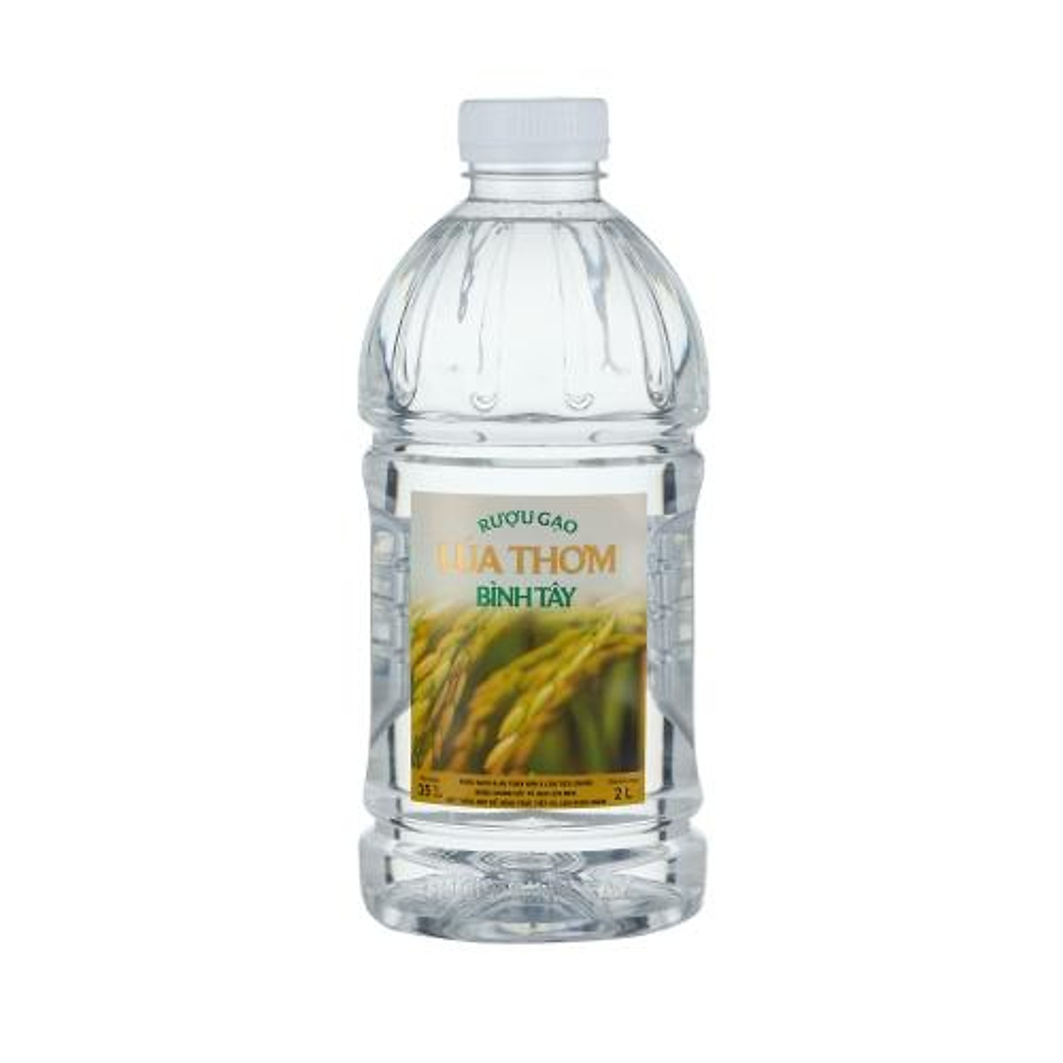 Rượu Gạo Lúa Thơm Bình Tây 35% - 2 Lít - Rượu gạo - Soju - Sake