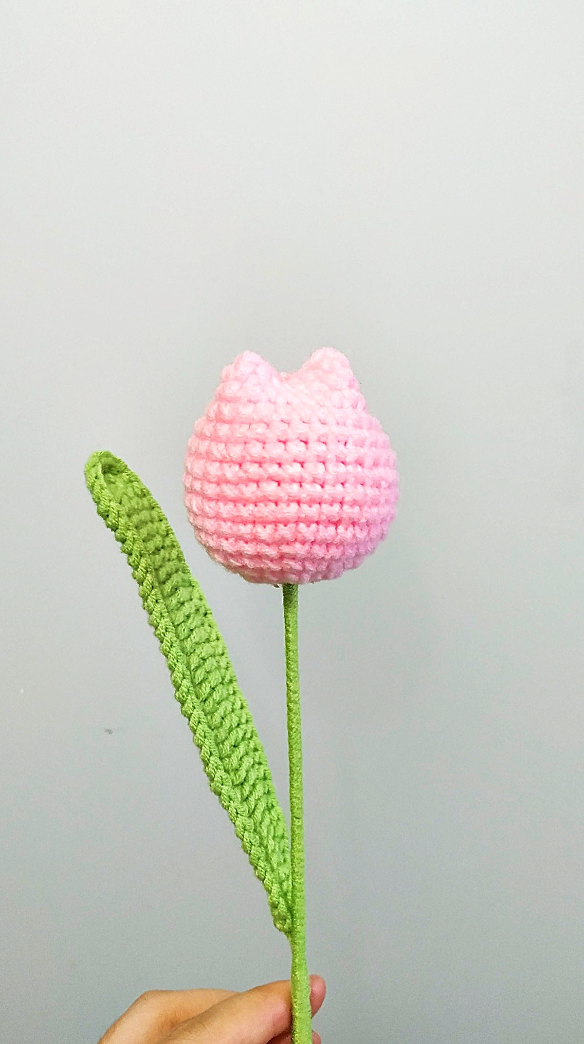 Mua Hoa Tulip Len Handmade - Cành Lẻ tại Tayemshop
