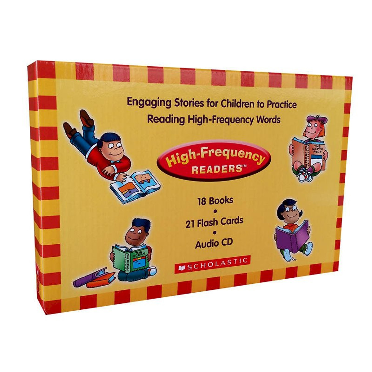 High-Frequency Readers Box Set With CD and Flashcard | Tiki