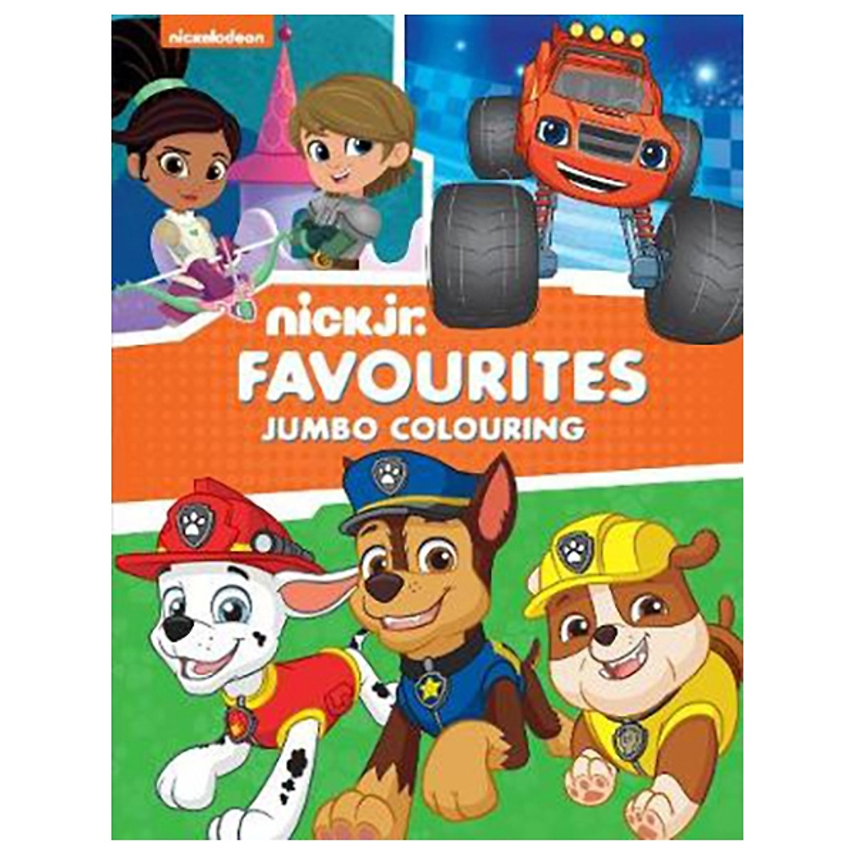 Nick Jr Favourites Jumbo Colouring Book (Boy) | Tiki