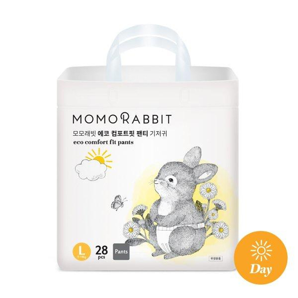 Bỉm mông to Momo Rabbit Comfort Fit Hàn Quốc - Full size - Tã quần