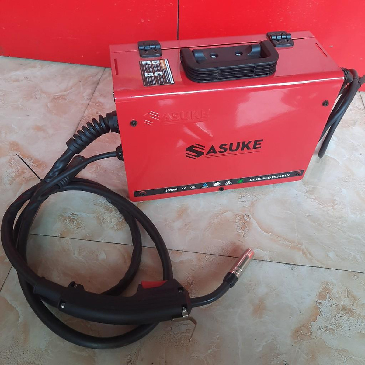 máy hàn mig mini 200 sasuke - tặng 1 cuộn dây hàn 1 kg | Gia Dụng Tiện Ích