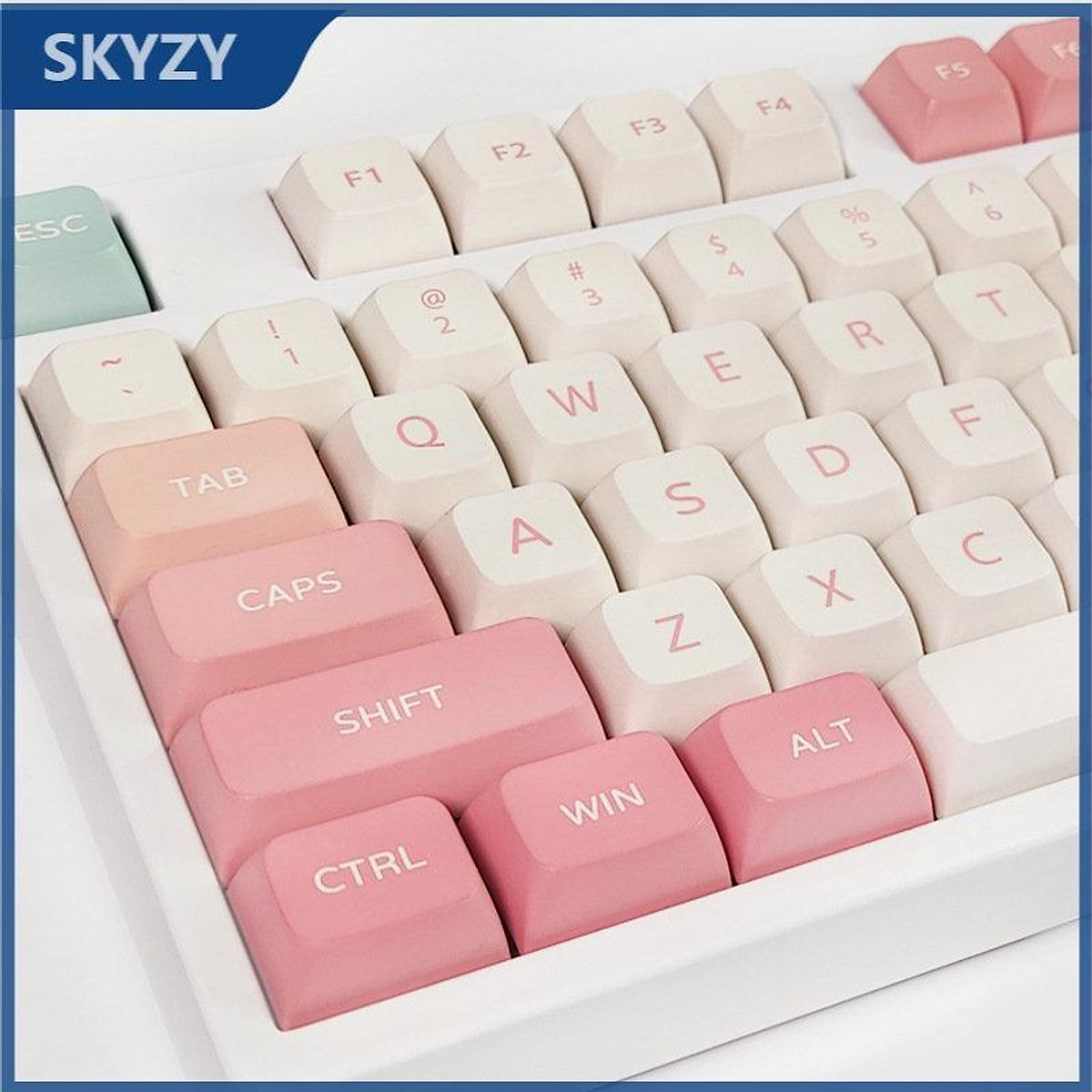 Mua 137 Phím Rouge keycaps XDA Profile Gradient Hoàng hôn PBT Dye Sub Bàn phím cơ học Keycap