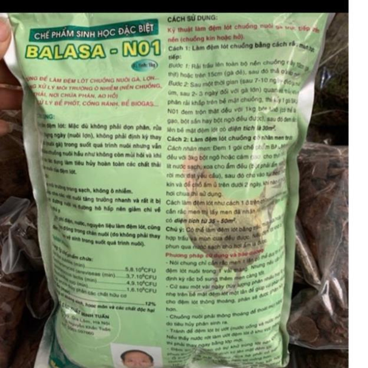 Mua Chế phẩm sinh học đặc biệt- Đệm lót sinh thái Balasa