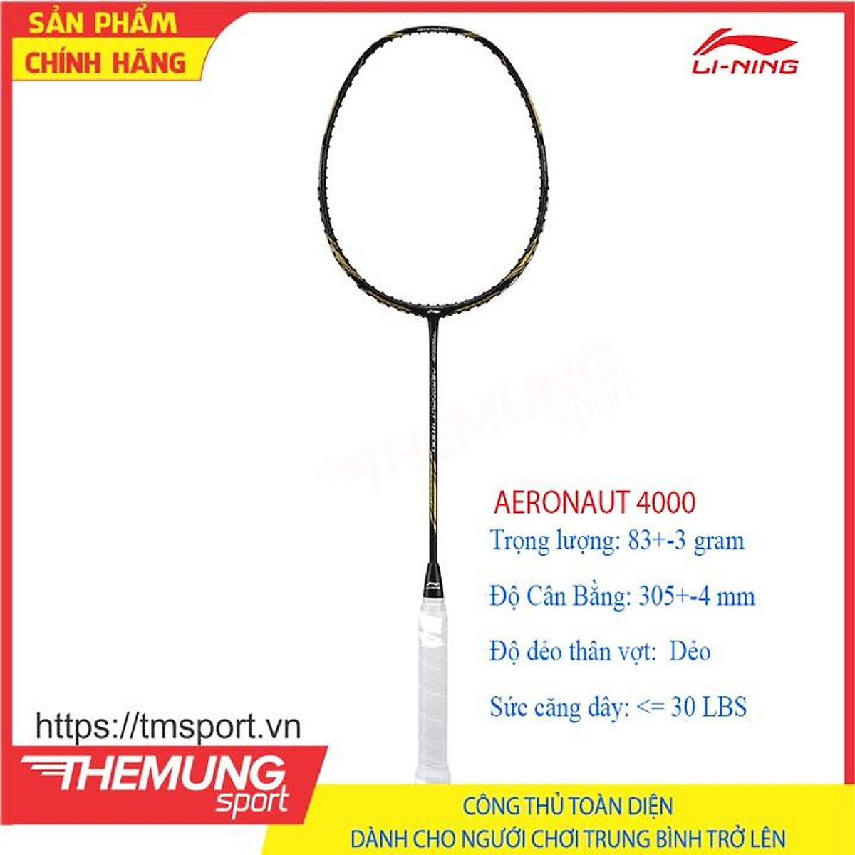Mua Vợt Cầu Lông LiNing AERONAUT 4000