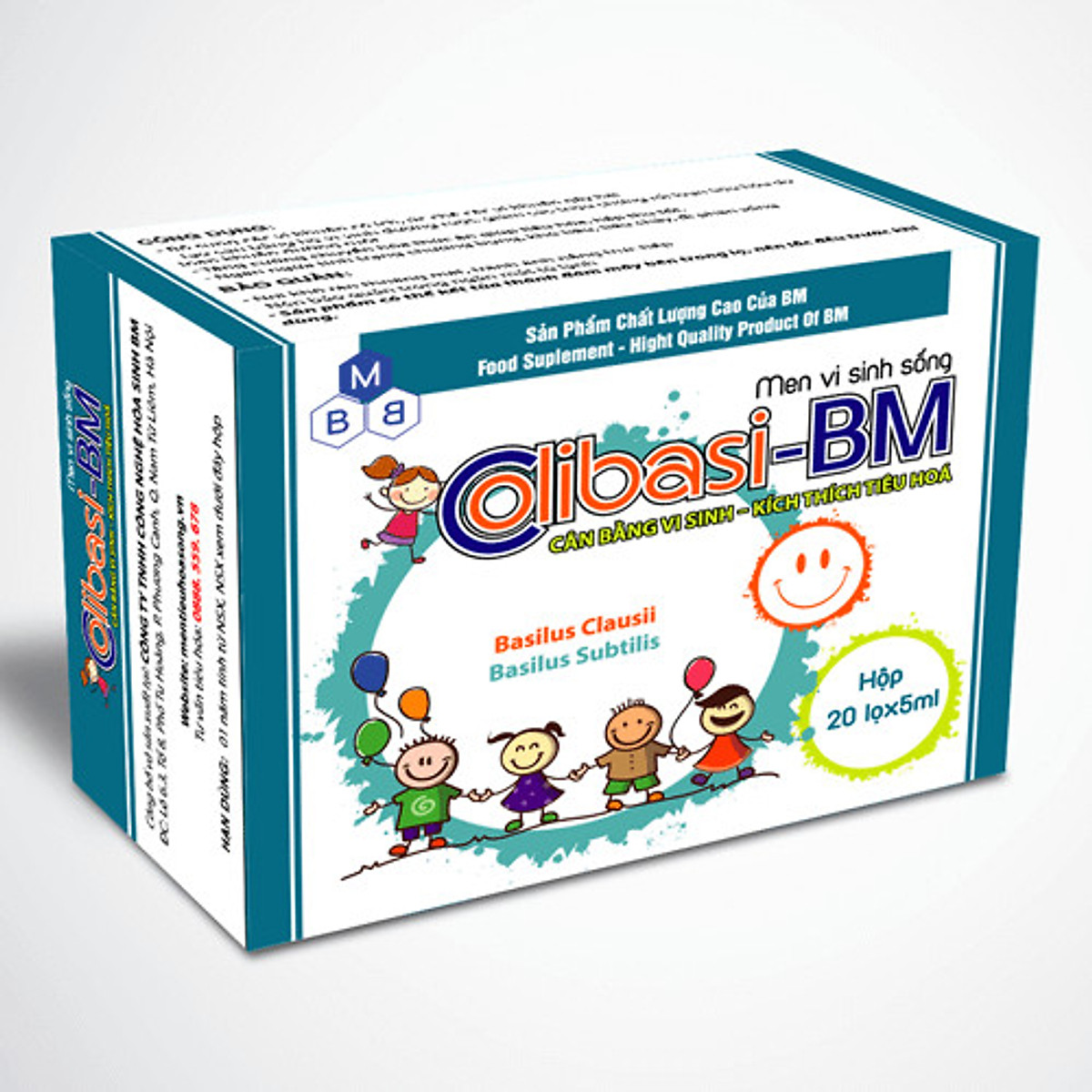 Thực phẩm bảo vệ sức khỏe Men vi sinh sống COLIBASI-BM | Tiki