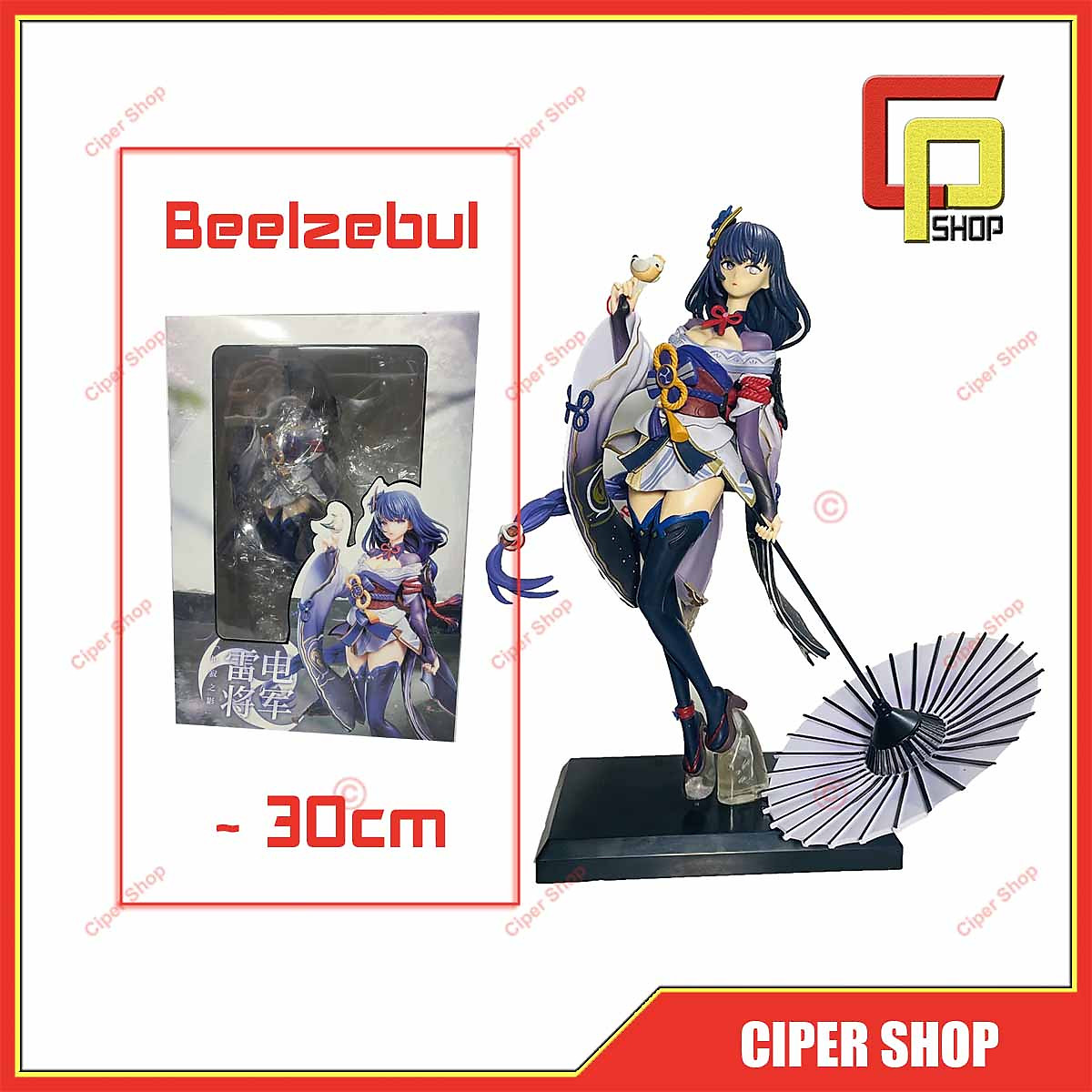 Mua Mô hình Beelzebul trong Genshin Impact - figure Beelzebul Raiden Shogun tại CiperShop