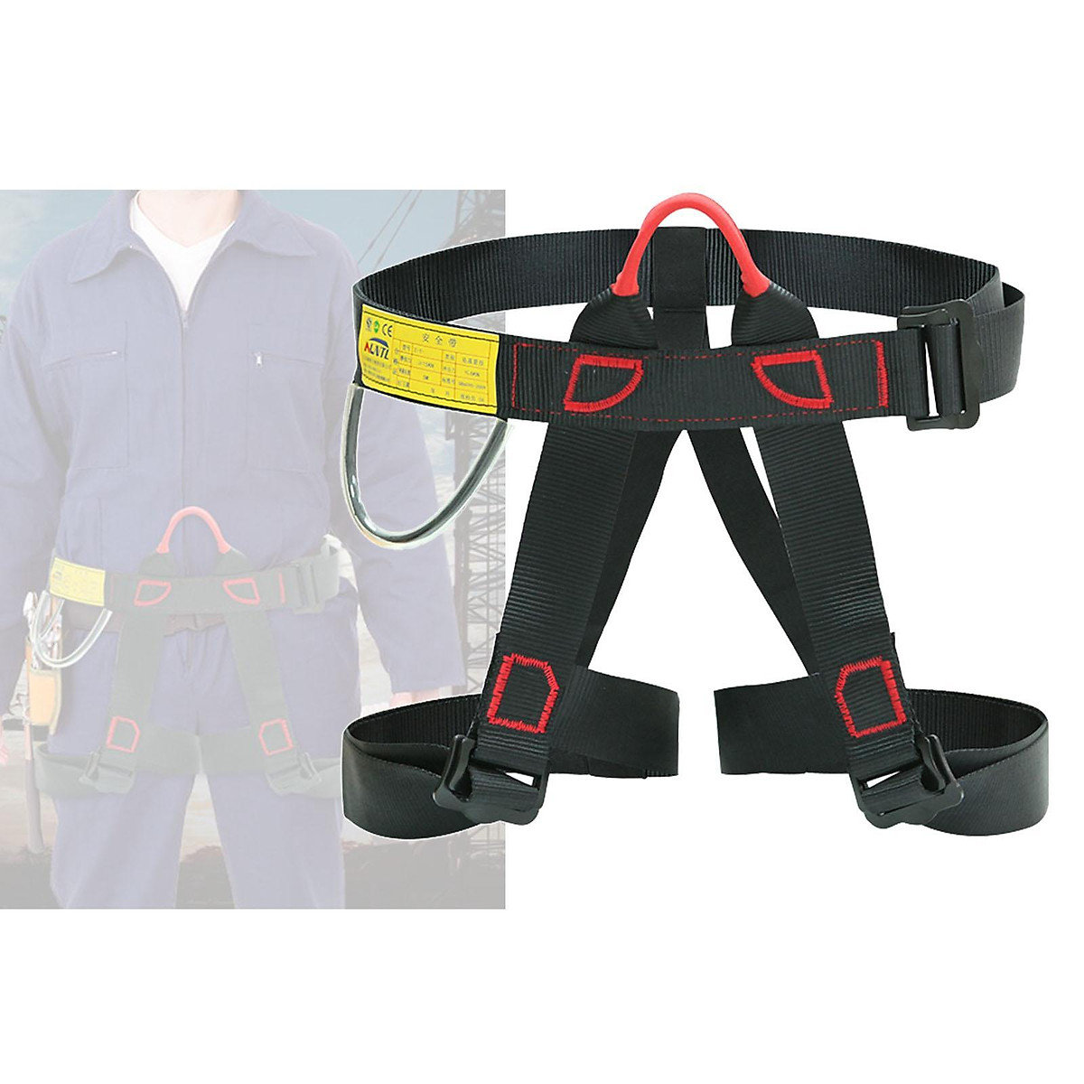Climbing Harness Fall Protection Protect Waist Half Body Belt - Phụ ...