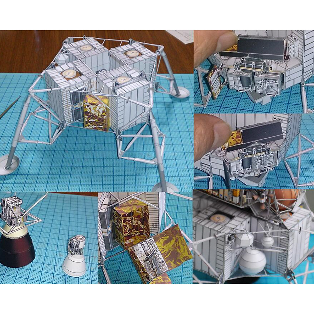 Lunar Lander Paper Model
