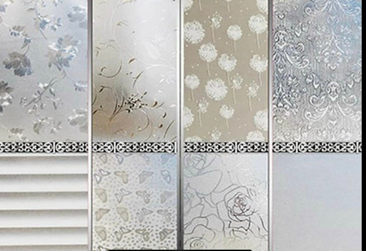 Mua CUỘN DECAL DÁN KÍNH MỜ HỌA TIẾT, GIẤY GIÁN KÍNH KHỔ 45X200CM tại ...
