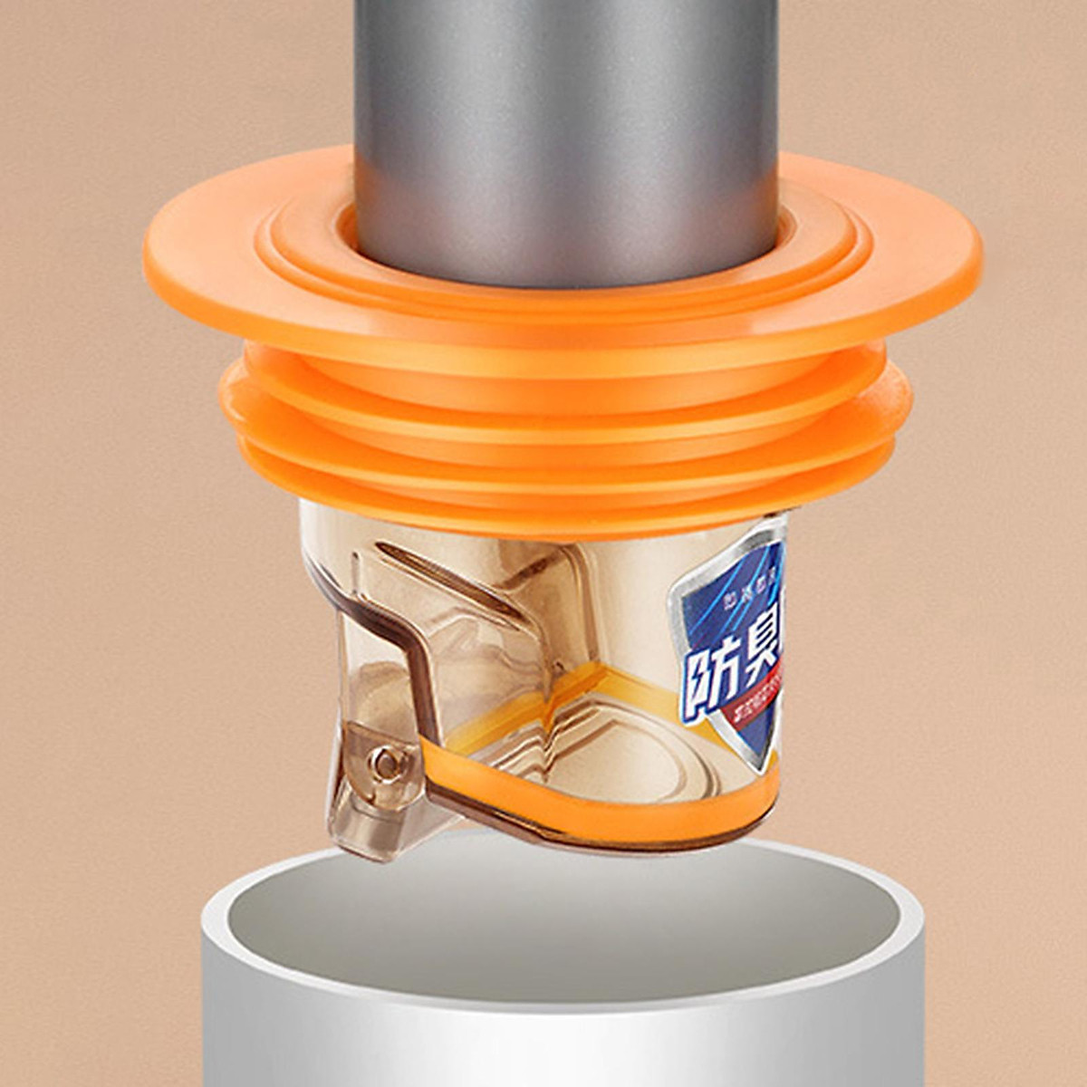 Washing Machine Pipe Connector Hair Catchers Easy to Use Sewer Sealing ...