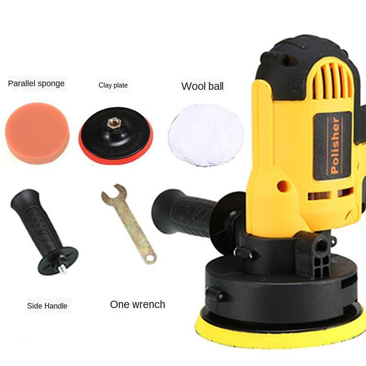Electric Car Polisher Machine Auto Polishing Waxing Tools - Phụ kiện ô tô