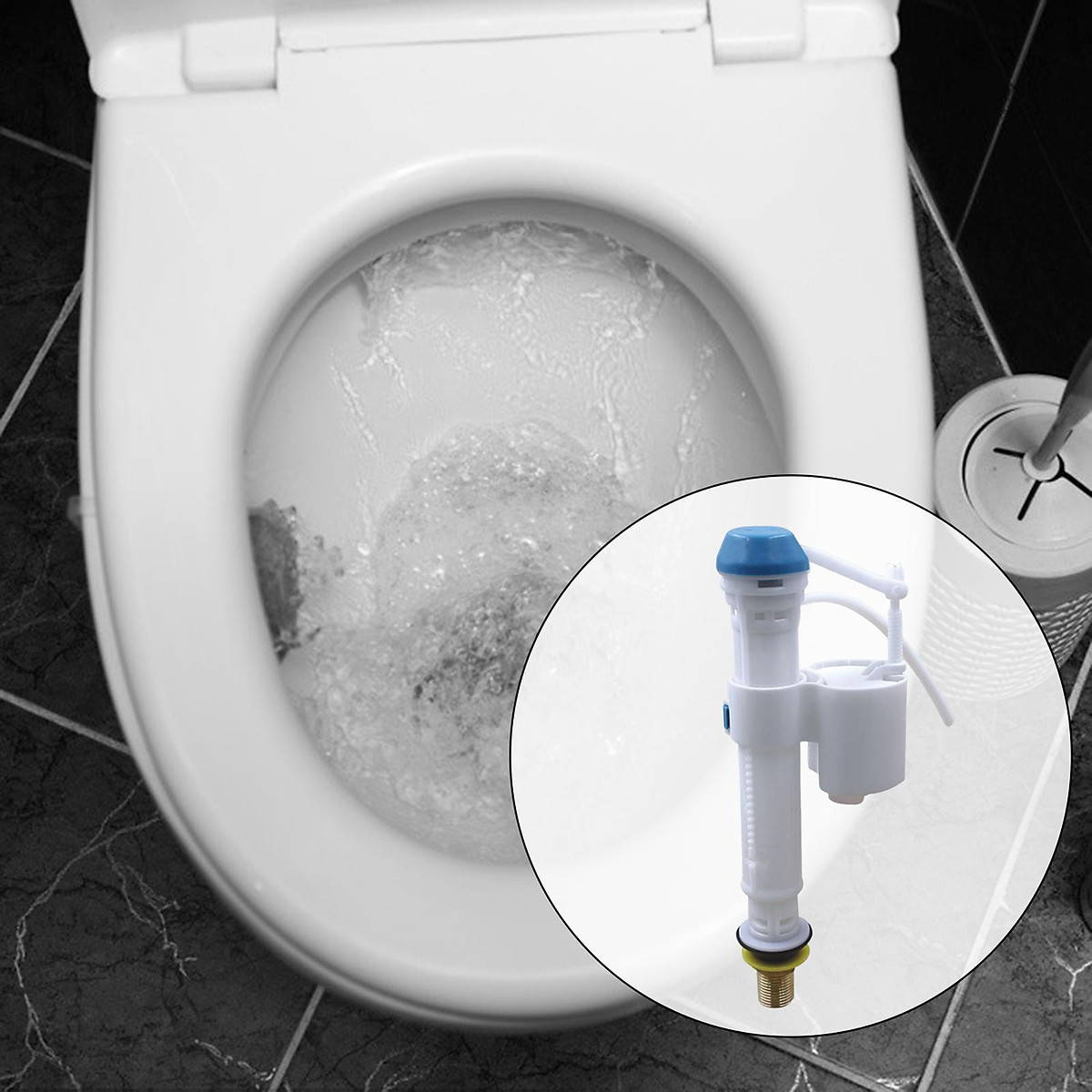 Toilet Fill Adjustable Height High Performance Toilet Flush Valves - Đồ ...