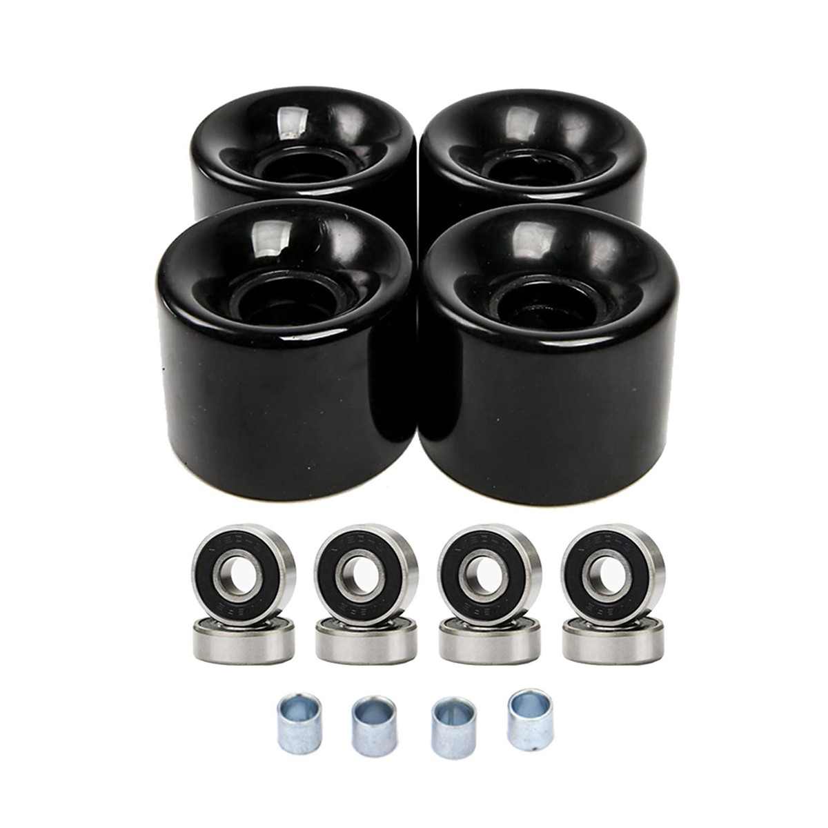 Skateboard Wheels with Bearings 60mm Wheels Set of 4 - Phụ kiện thể ...