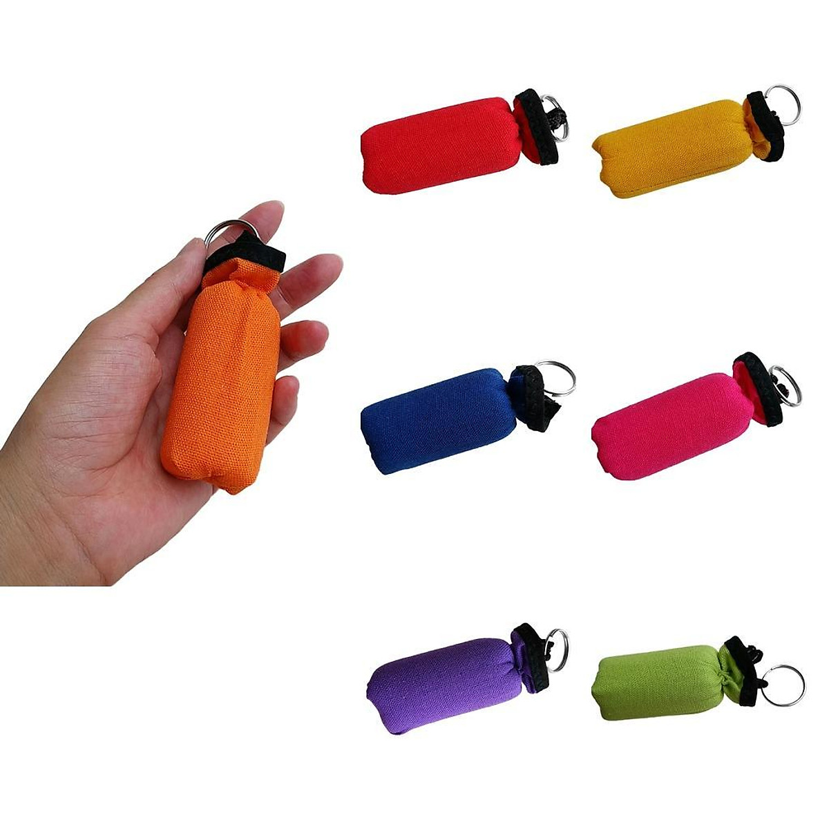 Cylinder Safety Foam Floating Keychain Key Float for Marine Boat Yacht ...