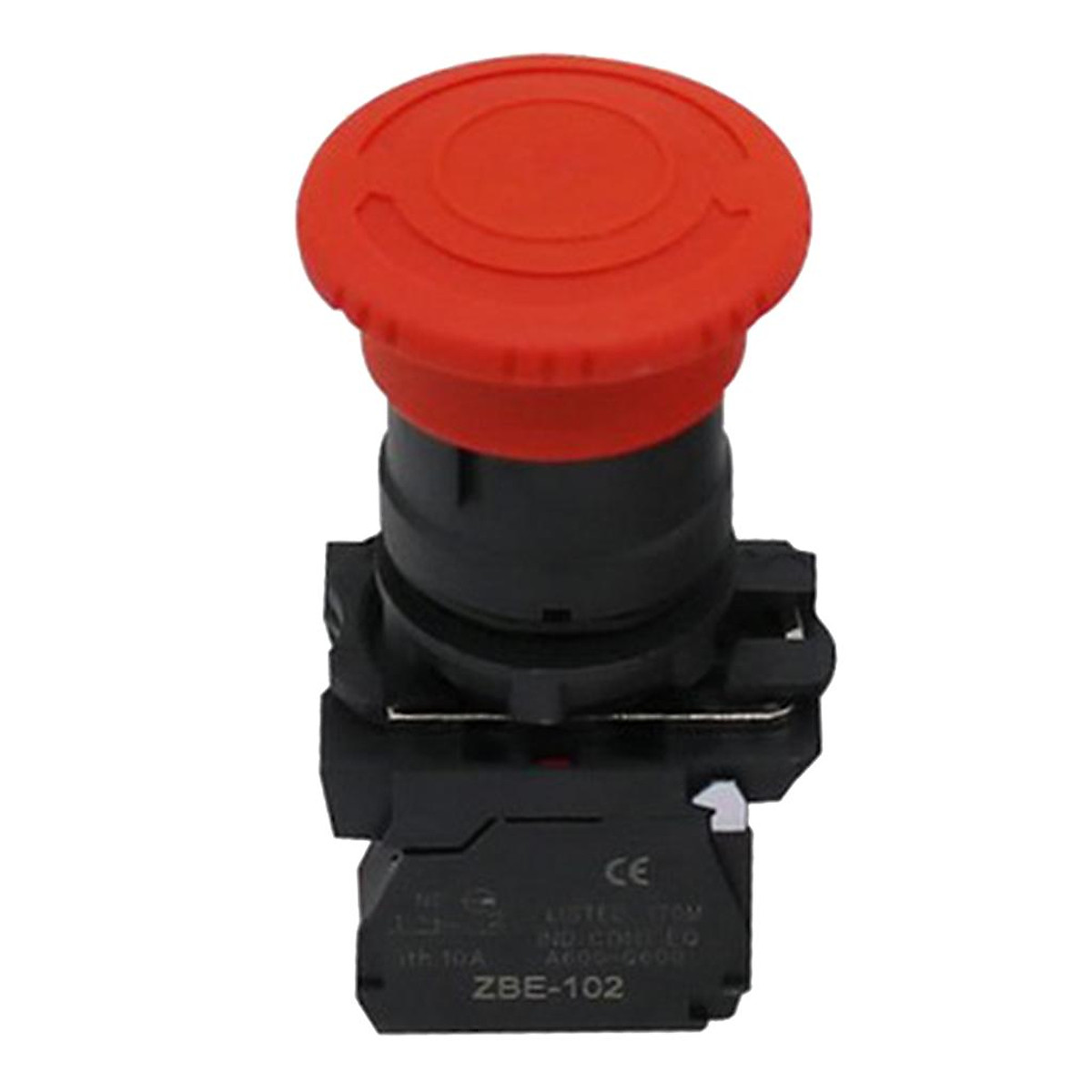 22mm Emergency Stop Mushroom Head Push Button Switch Waterproof Durable | Tiki