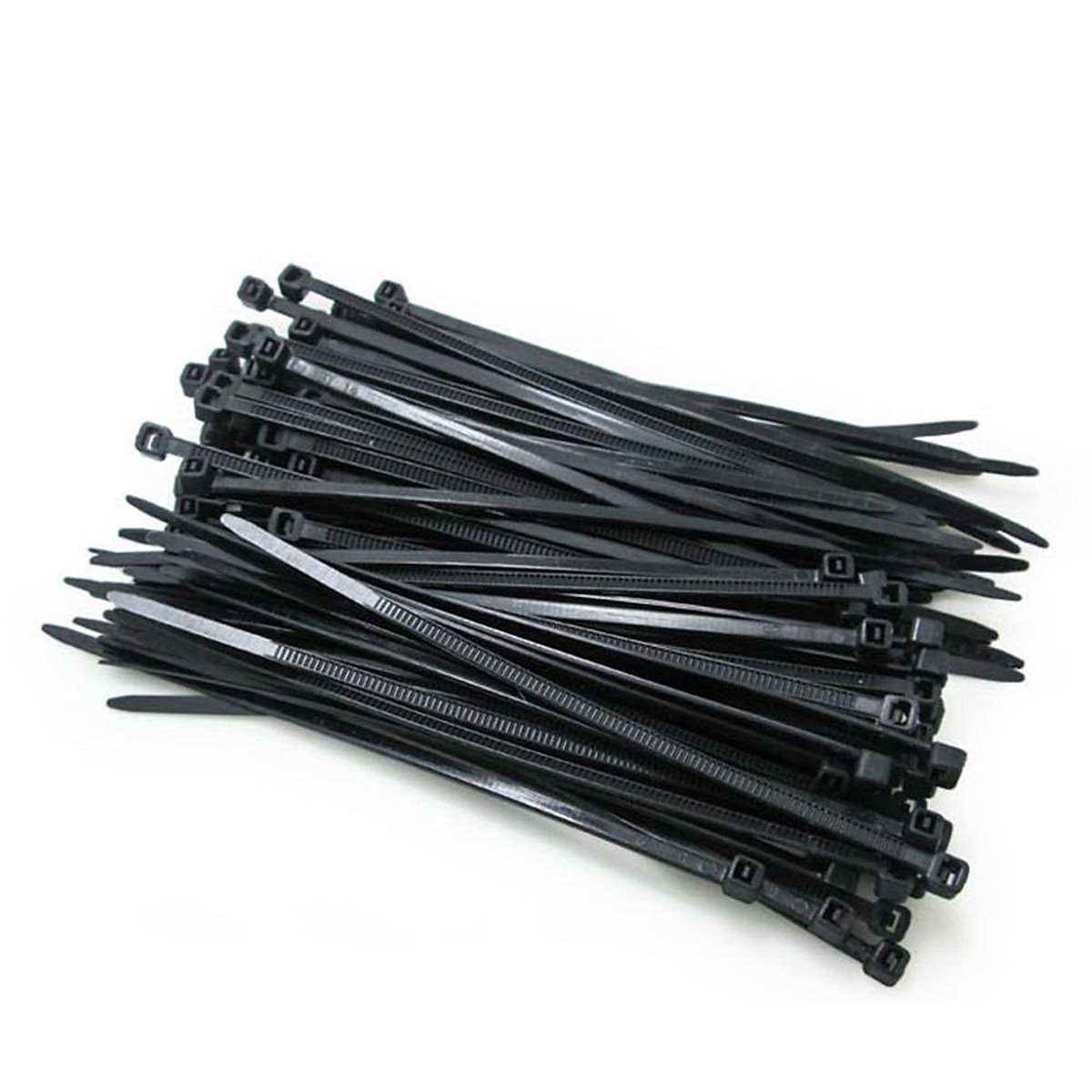 100x Self-locking Electric Nylon Cable Wire Cord Zip Tie 4 Sizes ...