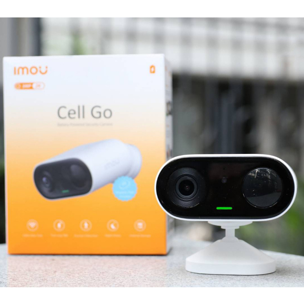 Camera dùng pin không dây IMOU Cell Go IPC-B32P-V2 2K - Dùng trong nhà ...