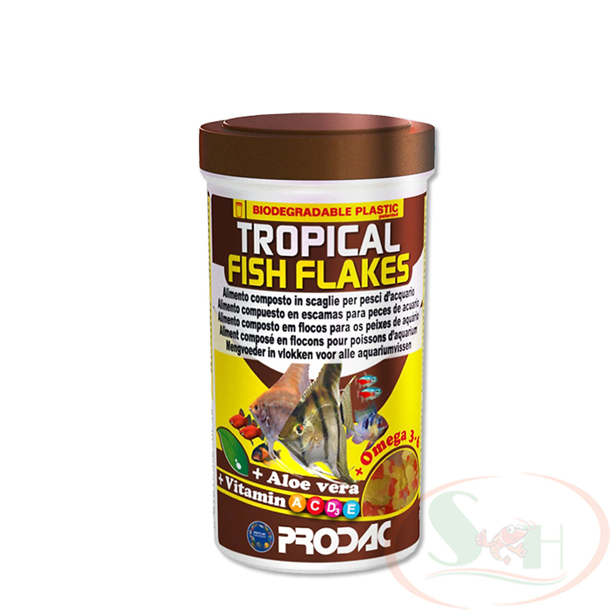 Mua Thức Ăn Cá Prodac Tropical Fish Flakes Bổ Sung Lô Hội - Hủ 250 ml ...