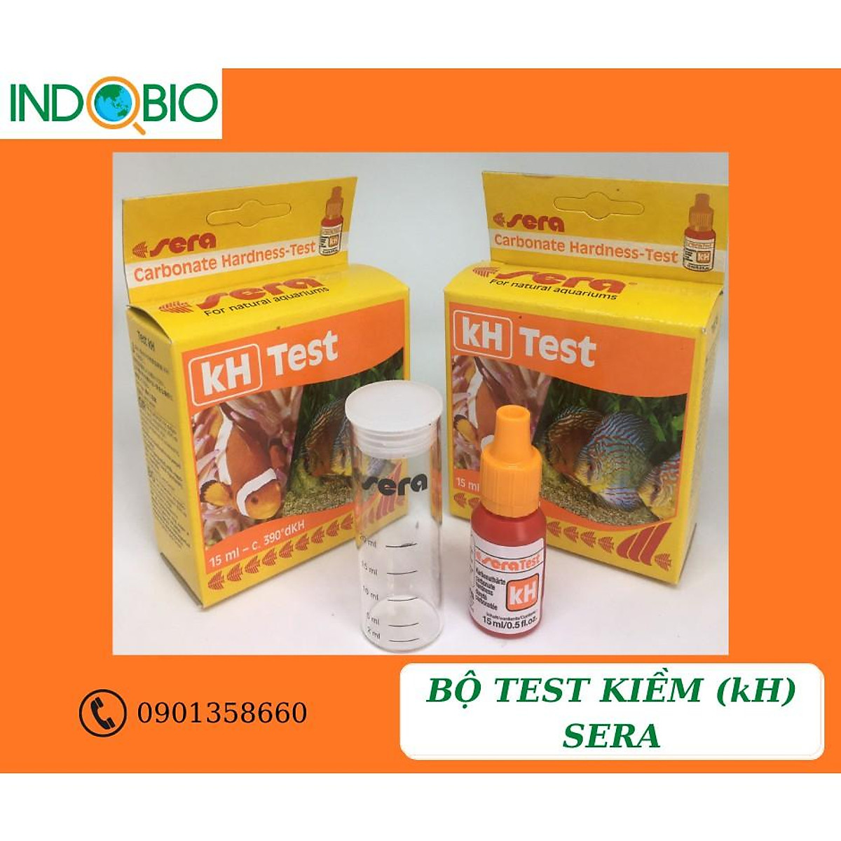 Mua BỘ KIT TEST KIỀM (KH) TRONG NƯỚC AO NUÔI TEST SERA - ĐỨC [CHÍNH HÃNG]
