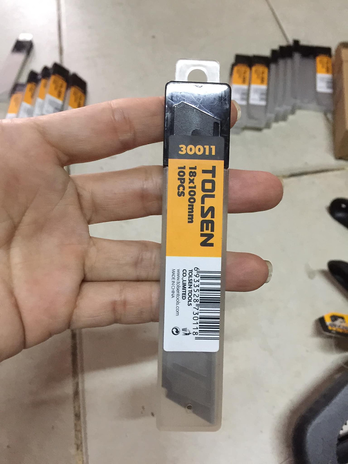 Mua LƯỠI DAO ( TÉP 10 LƯỠI) TOLSEN 30011 - HÀNG CHÍNH HÃNG tại THẾ GIỚI ...