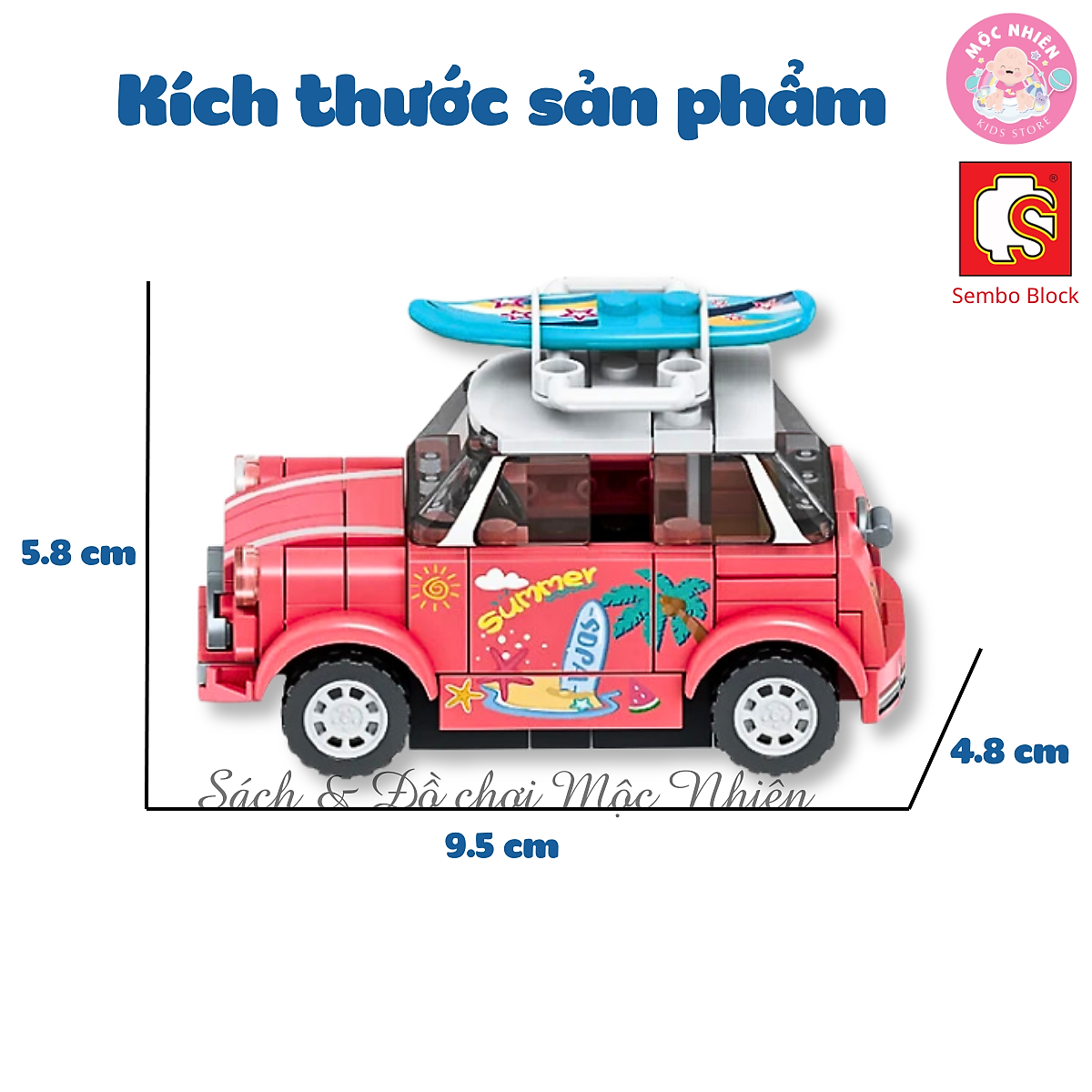 Đồ chơi lắp ráp xếp hình SEMBO BLOCK Famous Car - Xe mini đáng yêu ...