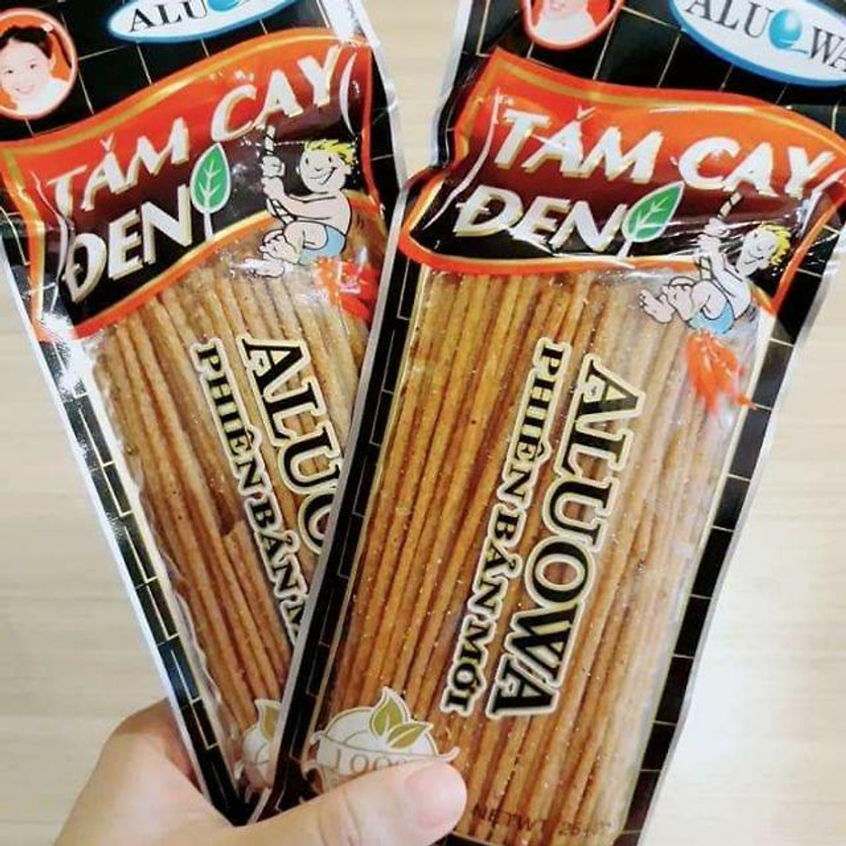 Combo 10 gói tăm cay đen - đồ ăn vặt siêu ngon | Tiki