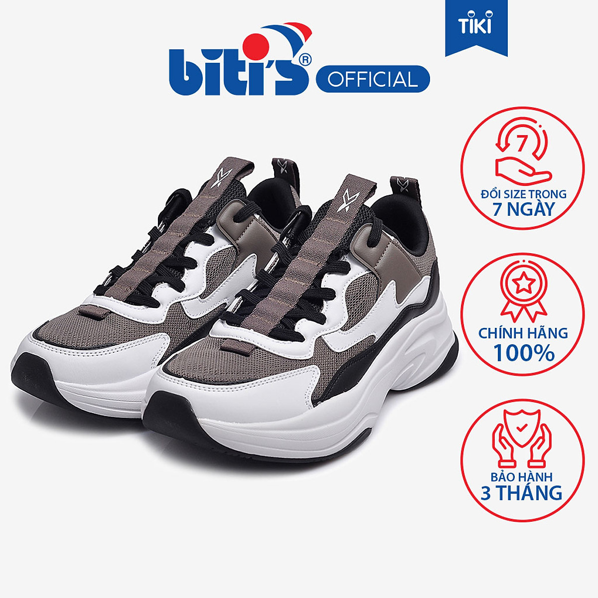 Mua Giày Thể Thao Nam Biti's Hunter X Dune DSMH10700DEN (Đen) - 43 tại Biti’s Official Store