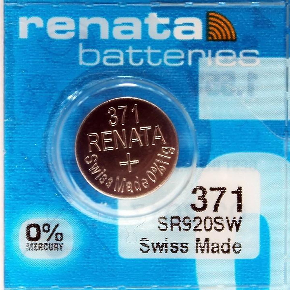 Pin đồng hồ Thụy Sỹ RENATA 371 SR920SW dành cho đồng hồ nhiều kim (Dạng ...