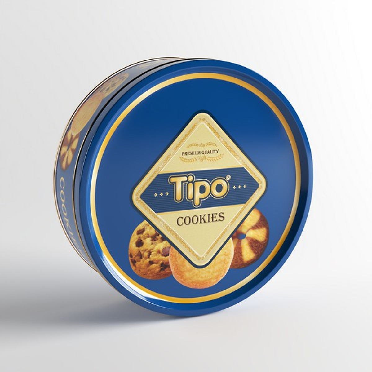Bánh Tipo Cookies hộp thiếc 330g | Tiki
