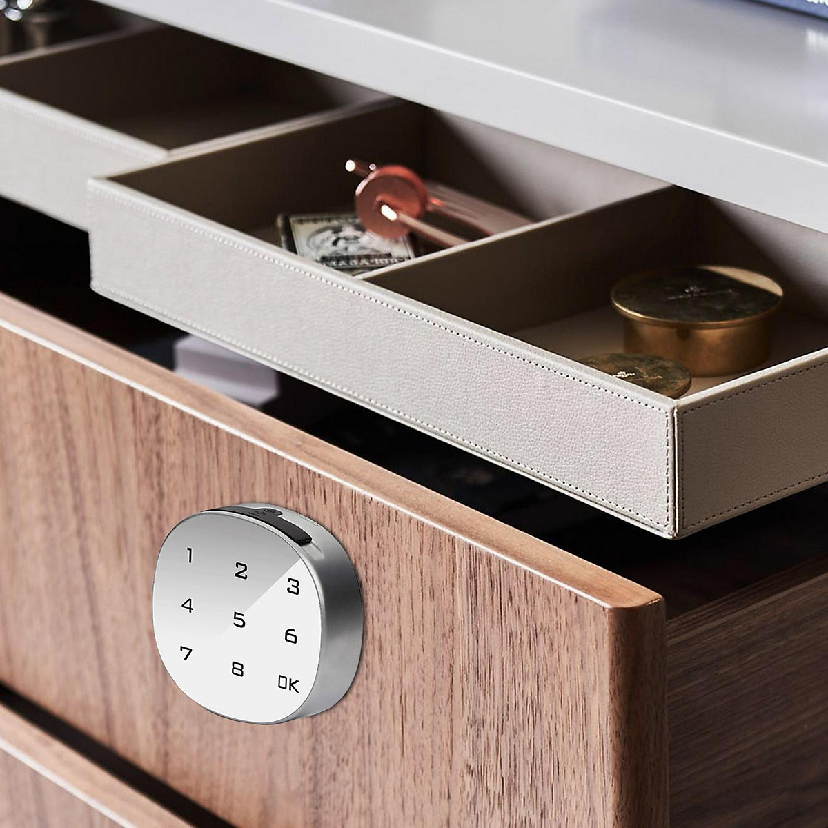 Drawer Smart Cabinet Lock Electronic Door Locks for Wardrobe Office Mailbox