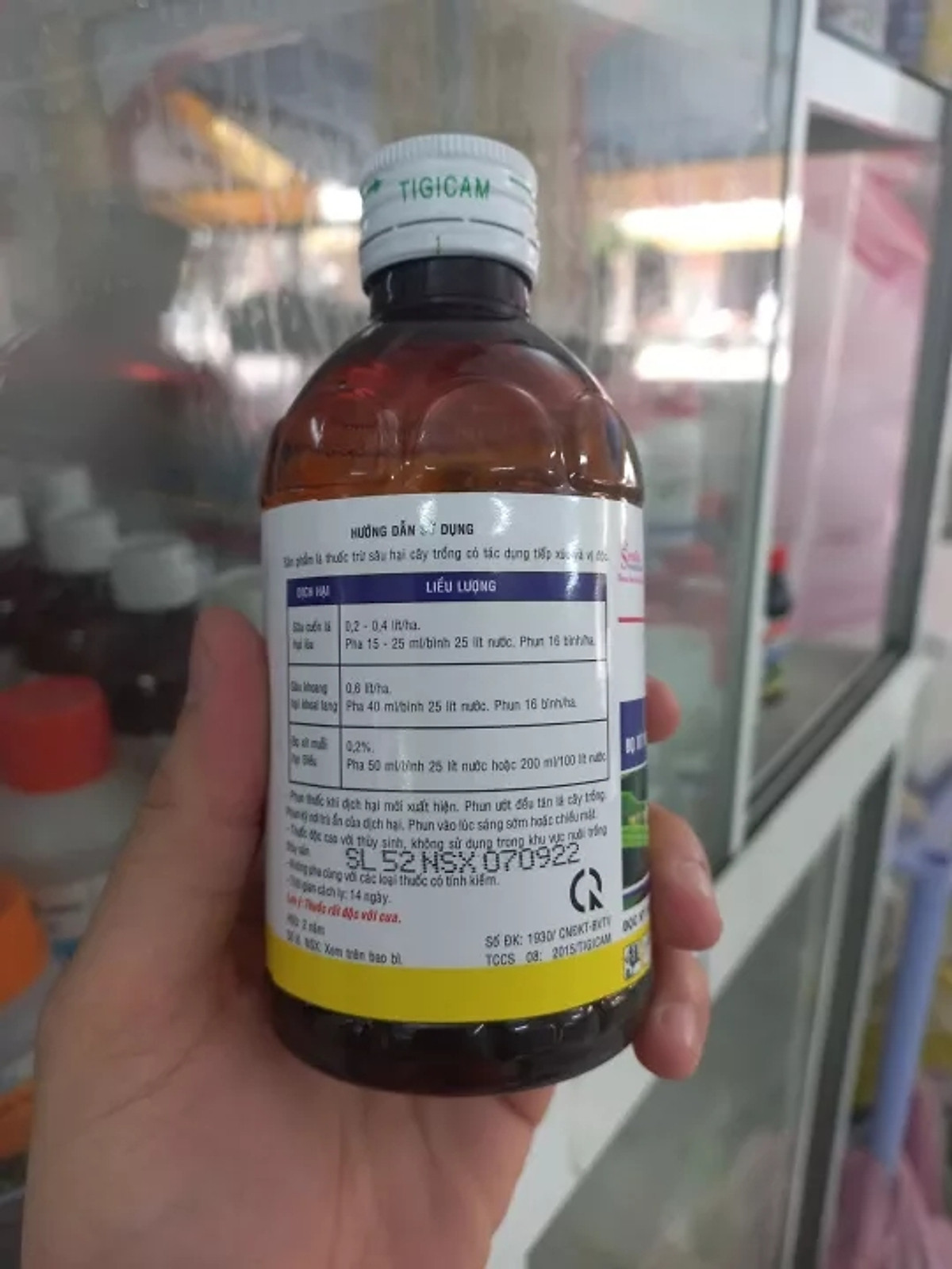 Thuốc trừ sâu Phactach (Fastac/Fastocid 5EC) 250ml - Dụng cụ làm vườn khác