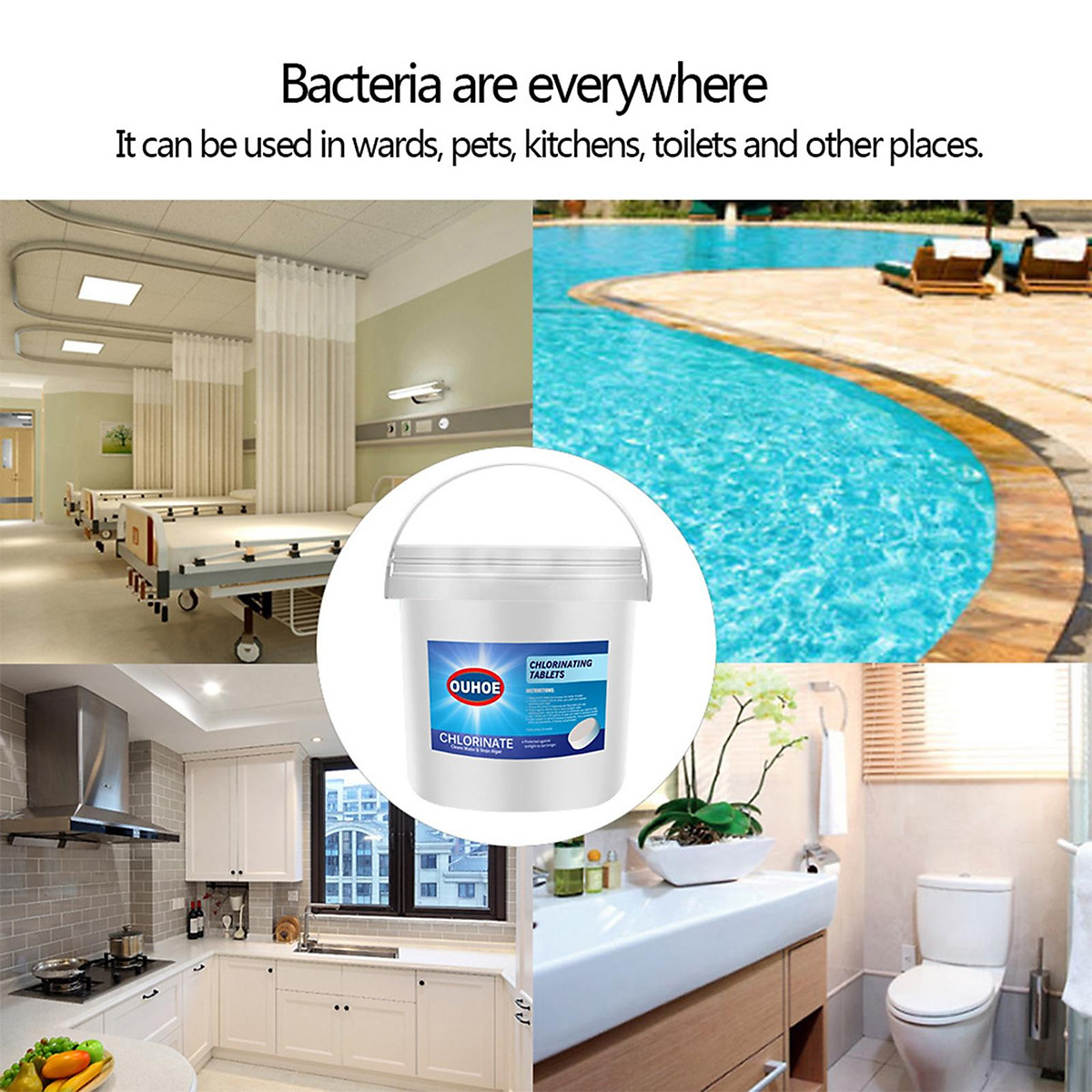 Pool Chlorine Floater Chlorine Dispenser with Chemical Chlorine Tablets ...