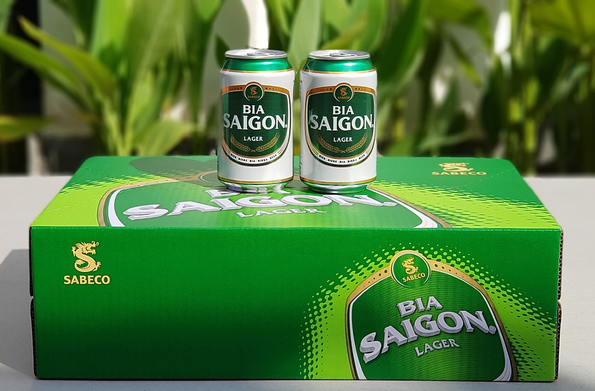 Mua Bia Sài Gòn Lager 1 Thùng 24 Lon 330ml