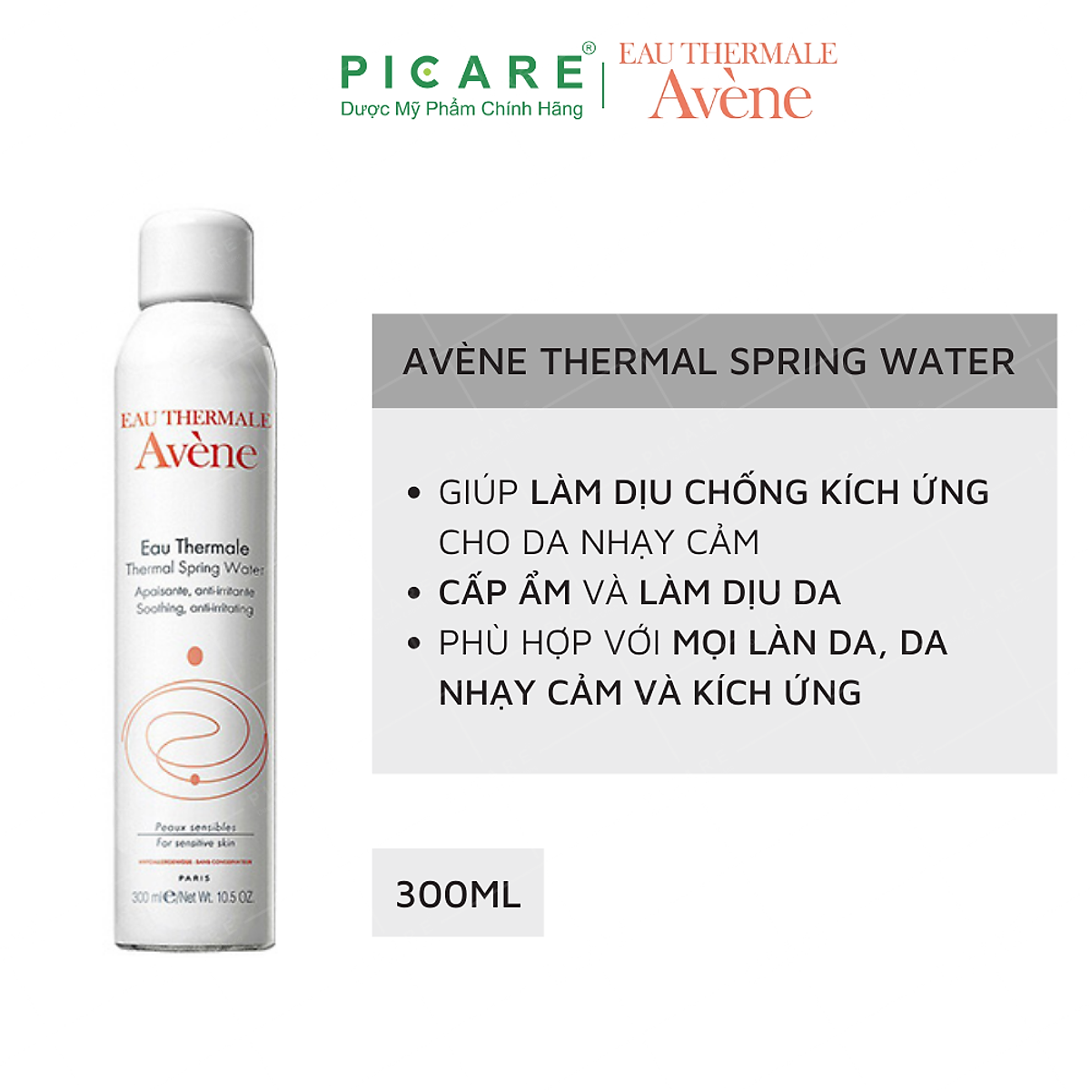 Xịt Khoáng Avène Thermal Spring Water 100715921 (300ml) | Tiki