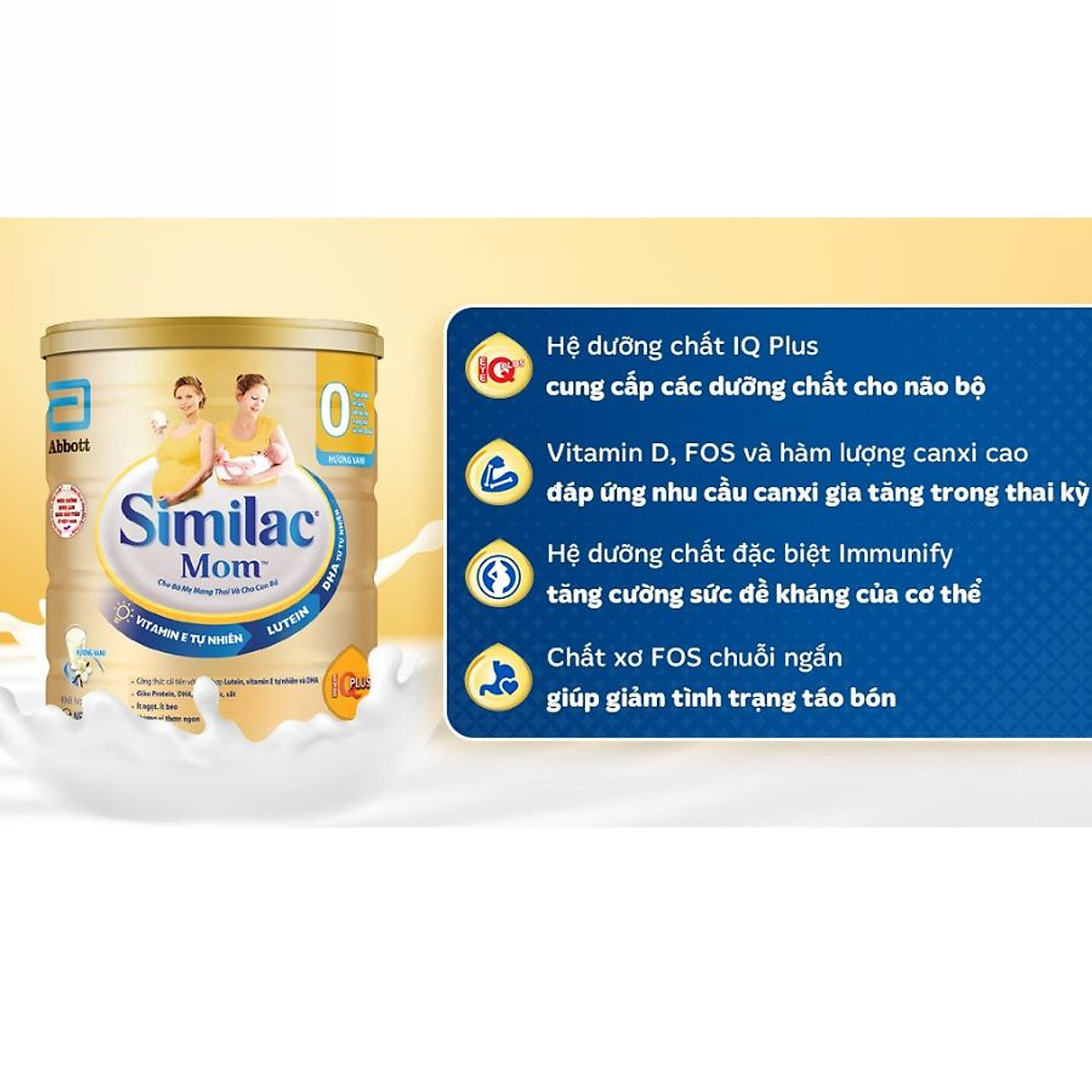 Sữa Bột Similac Mom Hương Vani (900g) | Siêu Thị Con Cưng