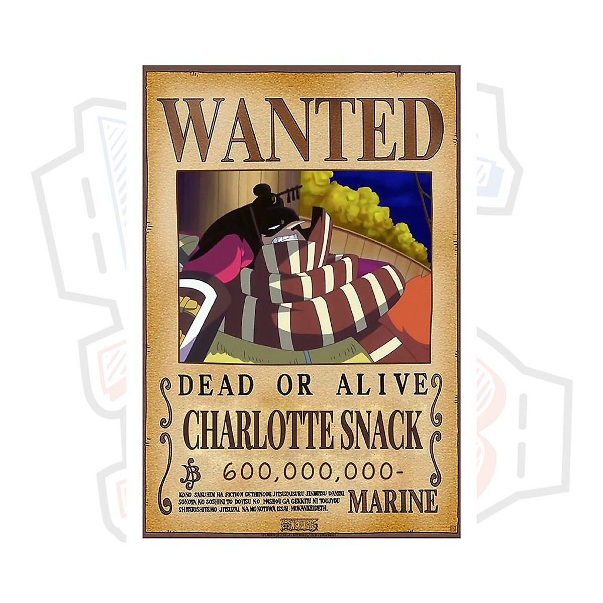 Mua Poster truy nã Charlotte Snack - One Piece