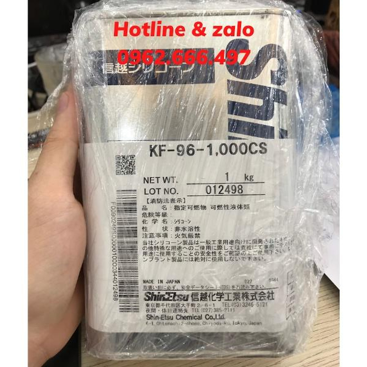Mua Dầu Shinetsu KF-96-1000CS tại Vật tư tiêu hao công nghiệp BN