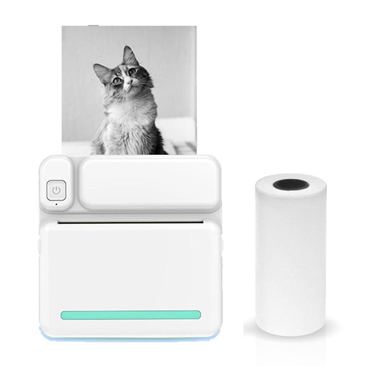 Mini imprimanta portabila Smart, printare termica, conexiune bluetooth ...