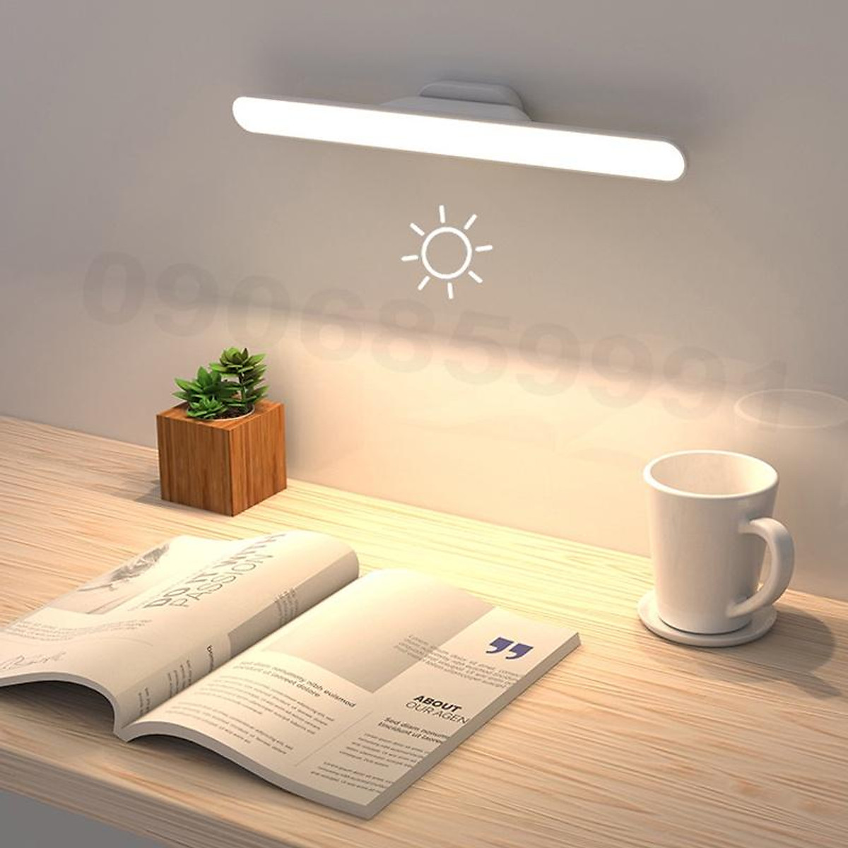 Mua Đèn học dán tường,đèn led trang trí dán tường (Study lamp)