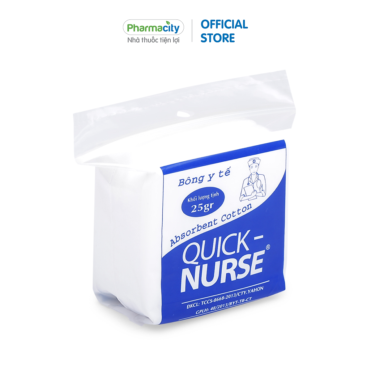 Mua Bông y tế Quick Nurse (25g) tại Pharmacity Flagship Store