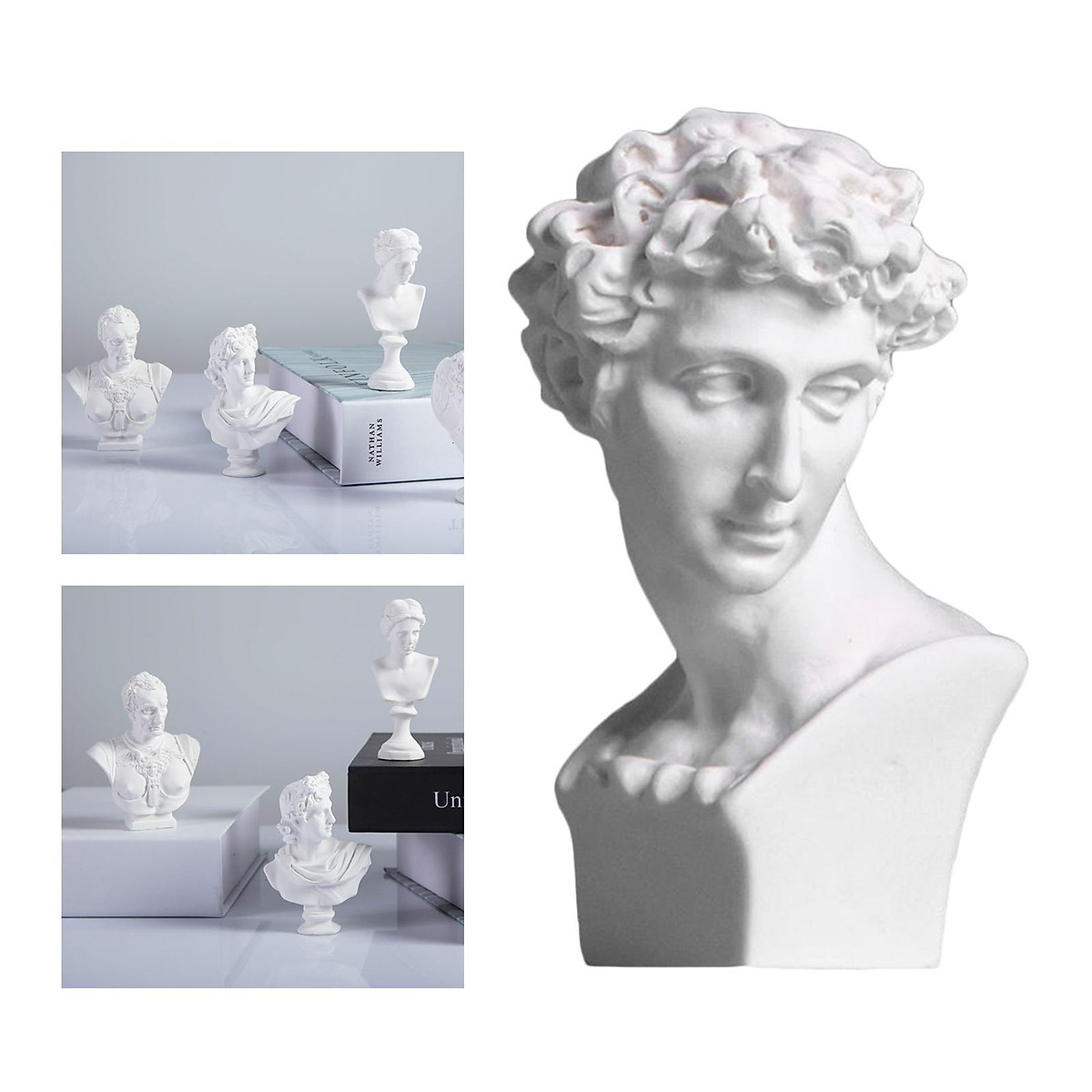 Famous sculpture plaster bust statue Greek mythology figurine plaster ...