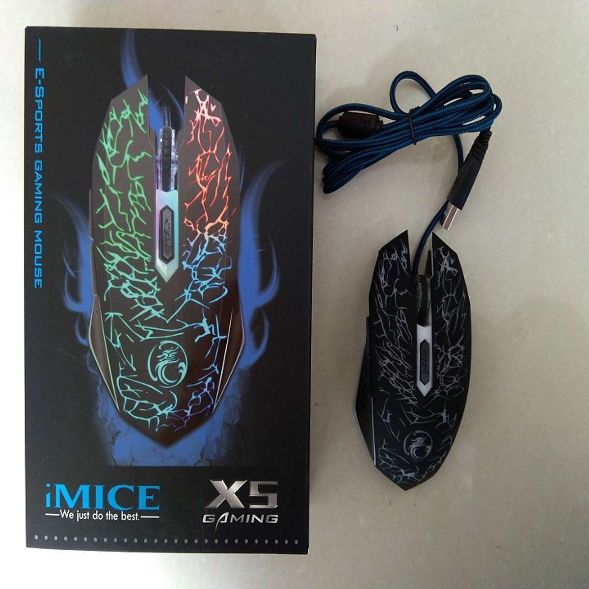 Chuột gaming IMICE X5 Hàng Nhập Khẩu | Tiki