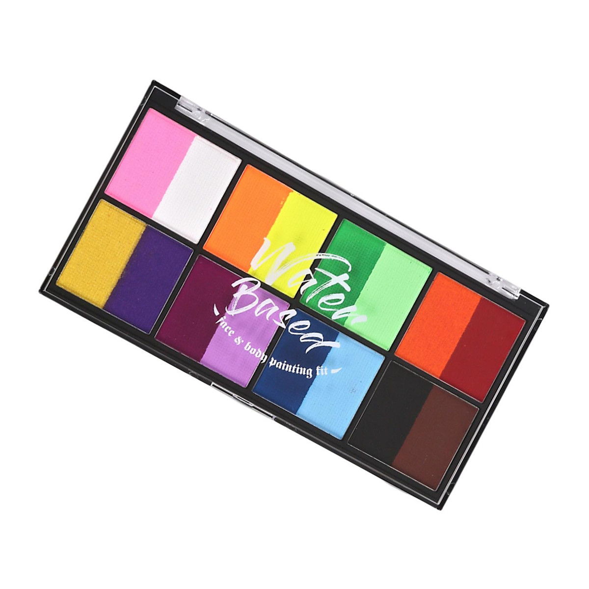 Face Body Paint Set, Face Painting Pigment 8 Grids, Water Soluble Body ...