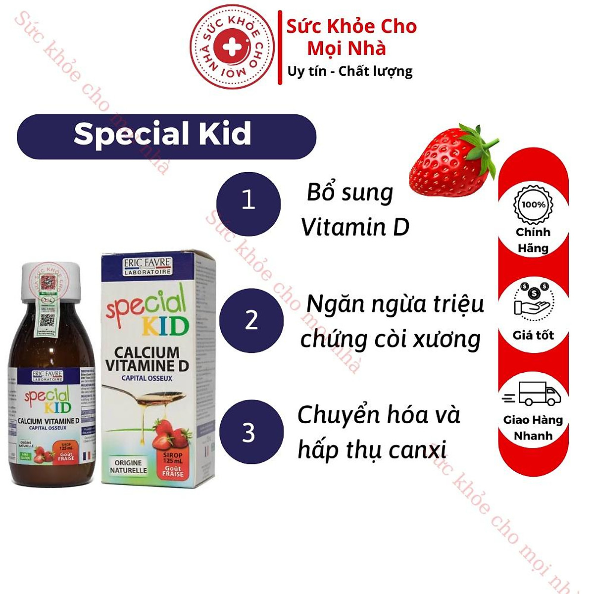 Mua Special Kid Calcium Vitamin D - Calcium Và Vitamin D Giúp Xương ...