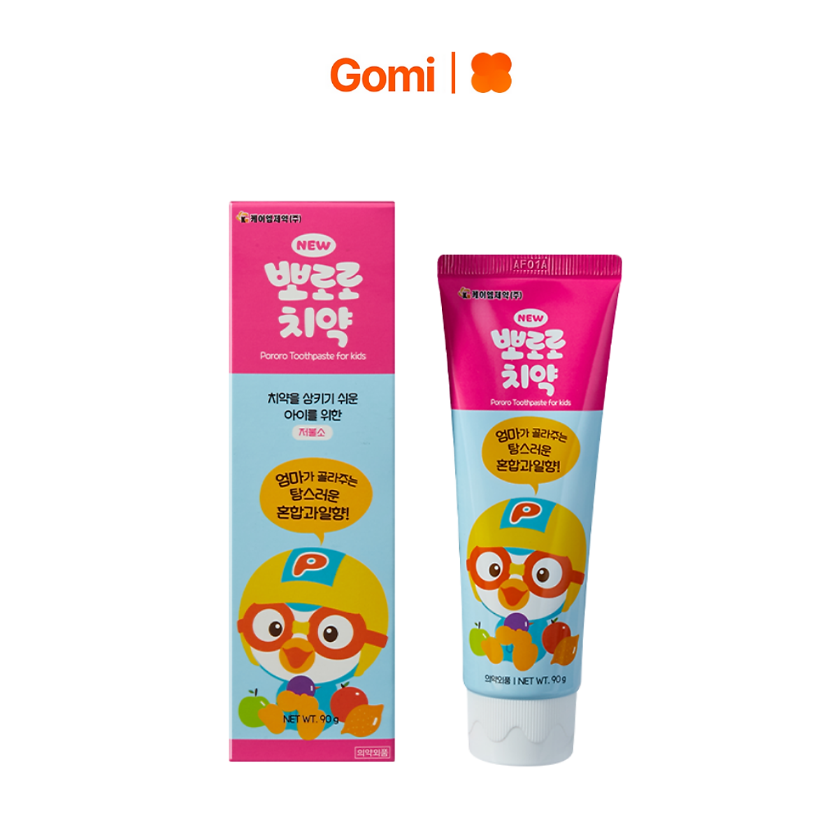 Mua Kem Đánh Răng Cho Trẻ Em New Pororo Toothpaste For Kids 90g Gomi ...