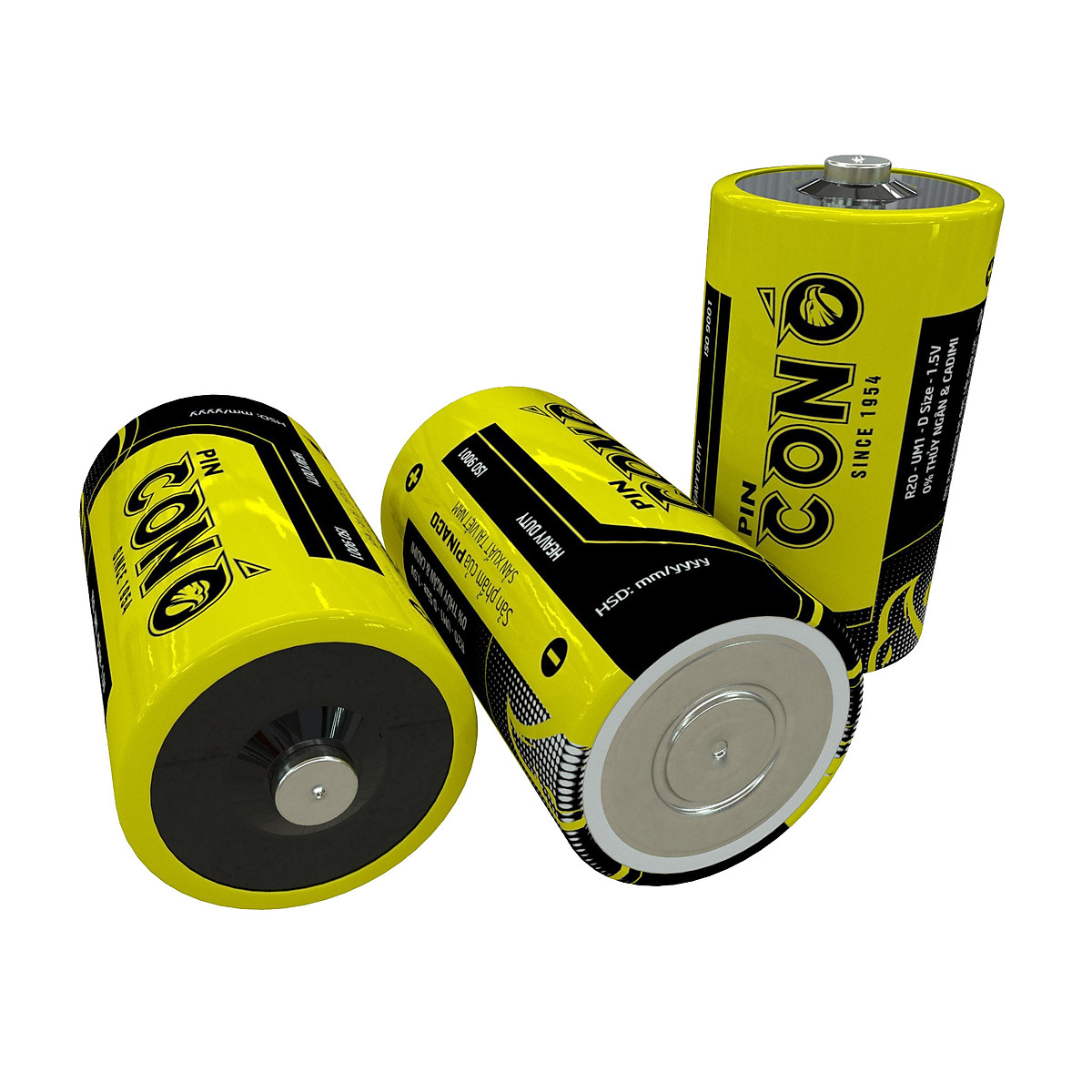 Pin đại CON Ó đa dụng PVC R20C (D) - 1 hộp 12 viên - HÀNG CHÍNH HÃNG | Tiki